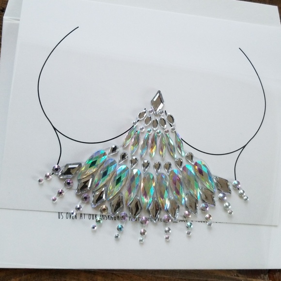 Jewelry | 7 For 2 Crystal Stickers Face Body Jewels | Poshmark